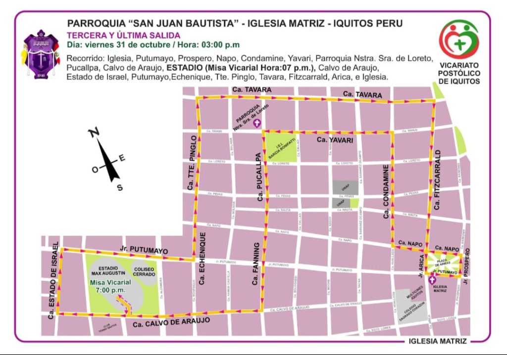 SEÑOR DE LOS MILAGROS BENDECIRÁ IQUITOS | Diario Pro & Contra